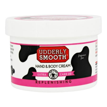 Udderly Smooth Extra Care Cream with 20% Urea, Replenishing, 8 oz ...