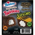 Hostess Brand ScaryCakes Cupcakes and Chocolate Cake Twinkies, Flavored ...