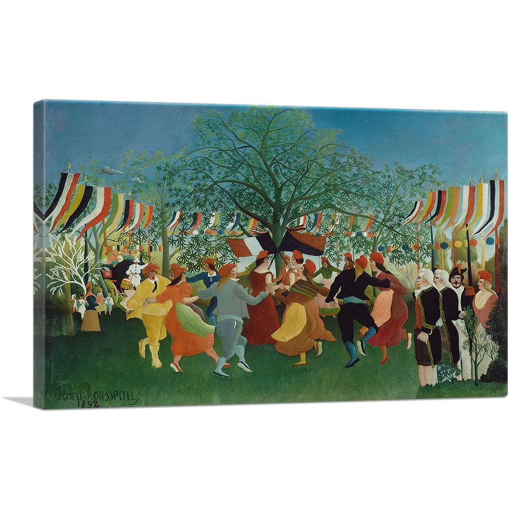 ARTCANVAS A Centennial of Independence 1892 Canvas Art Print by Henri ...