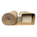 UOFFICE Corrugated Cardboard Wrap Roll 48"x250'x1/8" Thick - B Flute ...