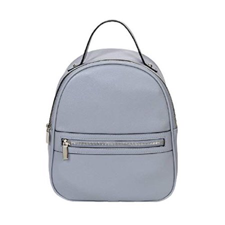 Gray Faux Leather Mini Dome Backpack | Walmart Canada