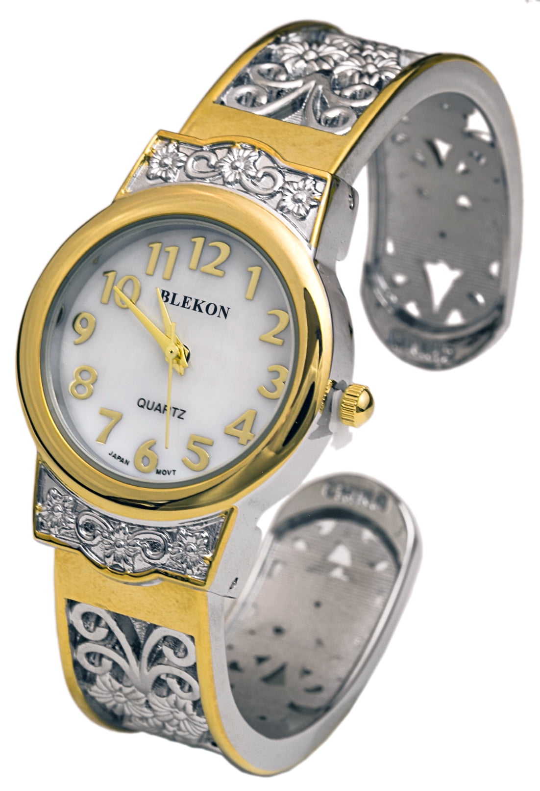 Blekon Collections Japanese Quartz Women's 28mm Case Elegantly Designed ...