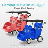Foundations Gaggle 4 Buggy Fabric Canopy, Sun & Rain Protection ...