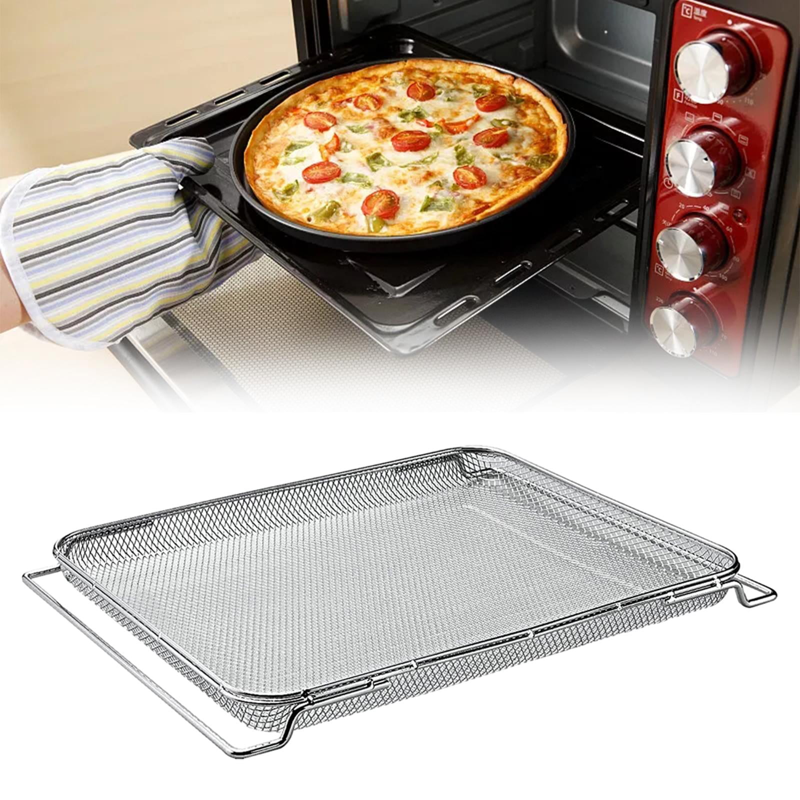 Click here for Dynwaveca Oven Grill Mesh Oven Baking Tray 14.4inc... prices