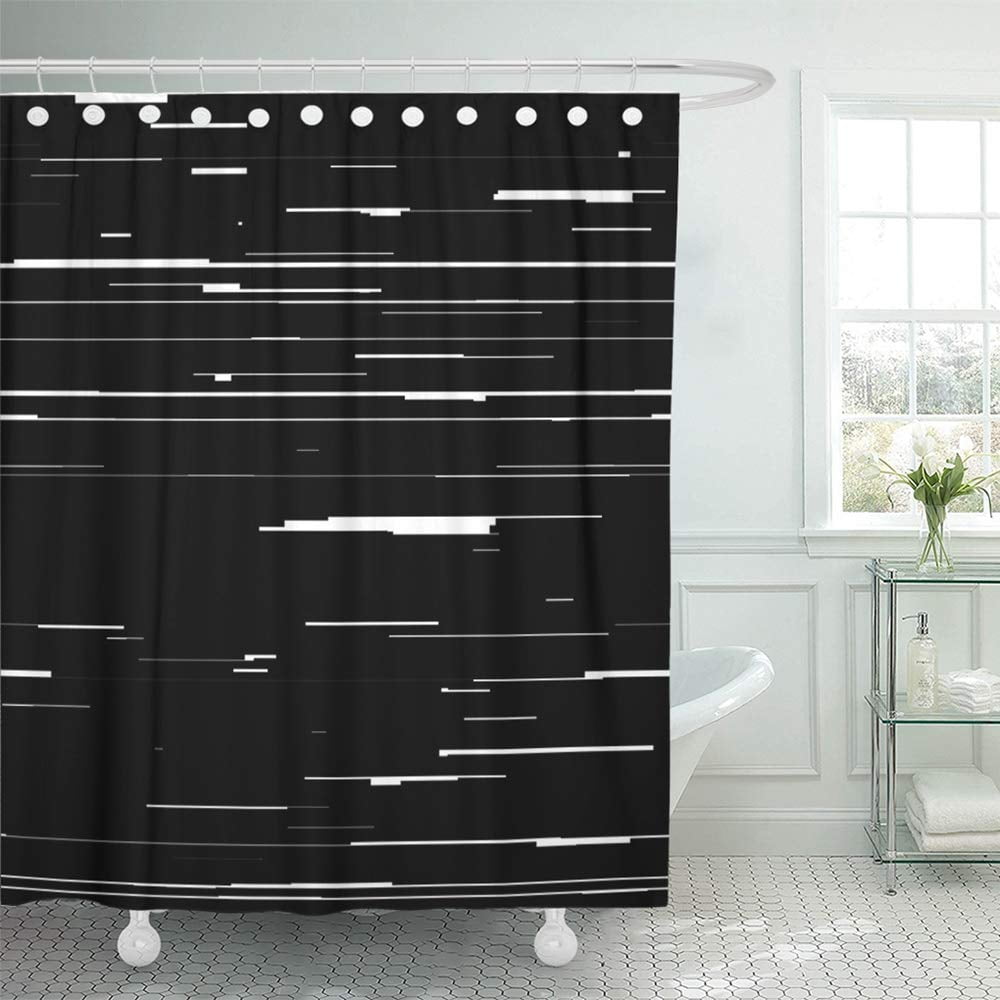 KSADK Abstract with Glitch Effect Distortion Random Black and White ...