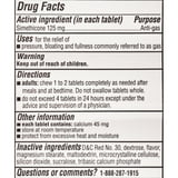 Equate Extra Strength Gas Relief Cherry Crème Chewable Tablets, 48 ...