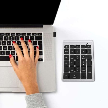 Selm Wireless Keyboard,Mini Portable Wireless Keyboard,28 Keys 2.4G ...