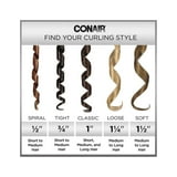 Conair Double Ceramic 1 Inch Curling Iron (Pack of 8) - Walmart.com