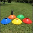 CORSO Plastic Cones Marker Mini Space Markers Discs for Football ...