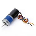Brushless DC Speed Reduction Motor Electric Metal Gear 36MM High Torsion Low Noise 24V(1600RPM ...