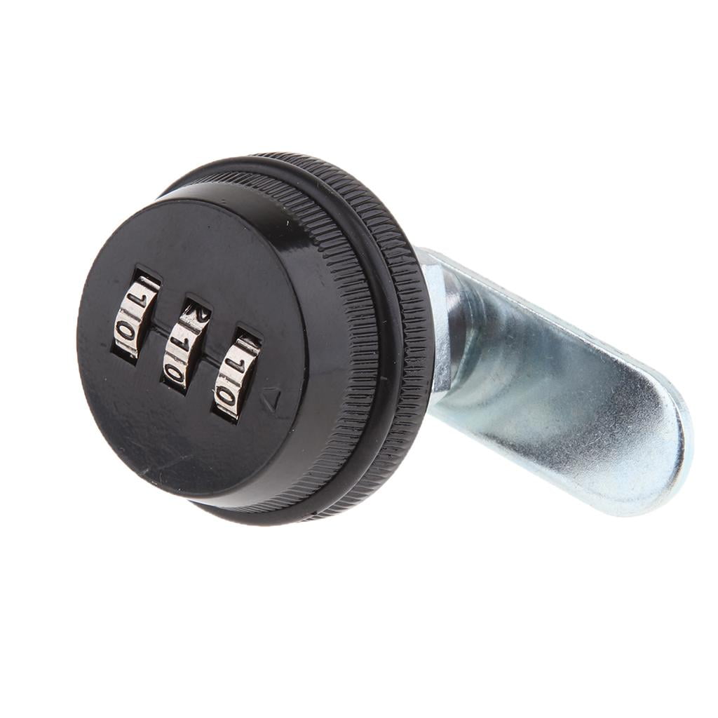 Combinación Cam Lock Lengua para buzón gabinete negro kusrkot | Walmart ...