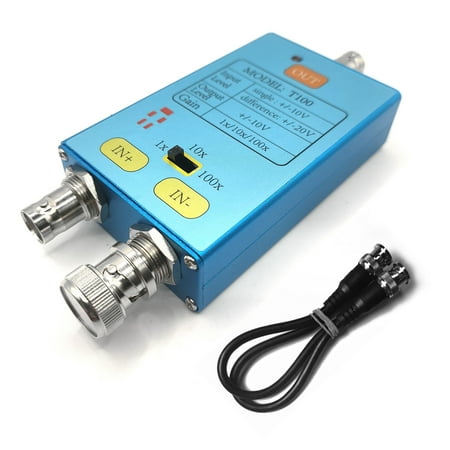 Homgeek 10M Bandwidth Oscilloscope Differential Probe Gain Split Probes ...