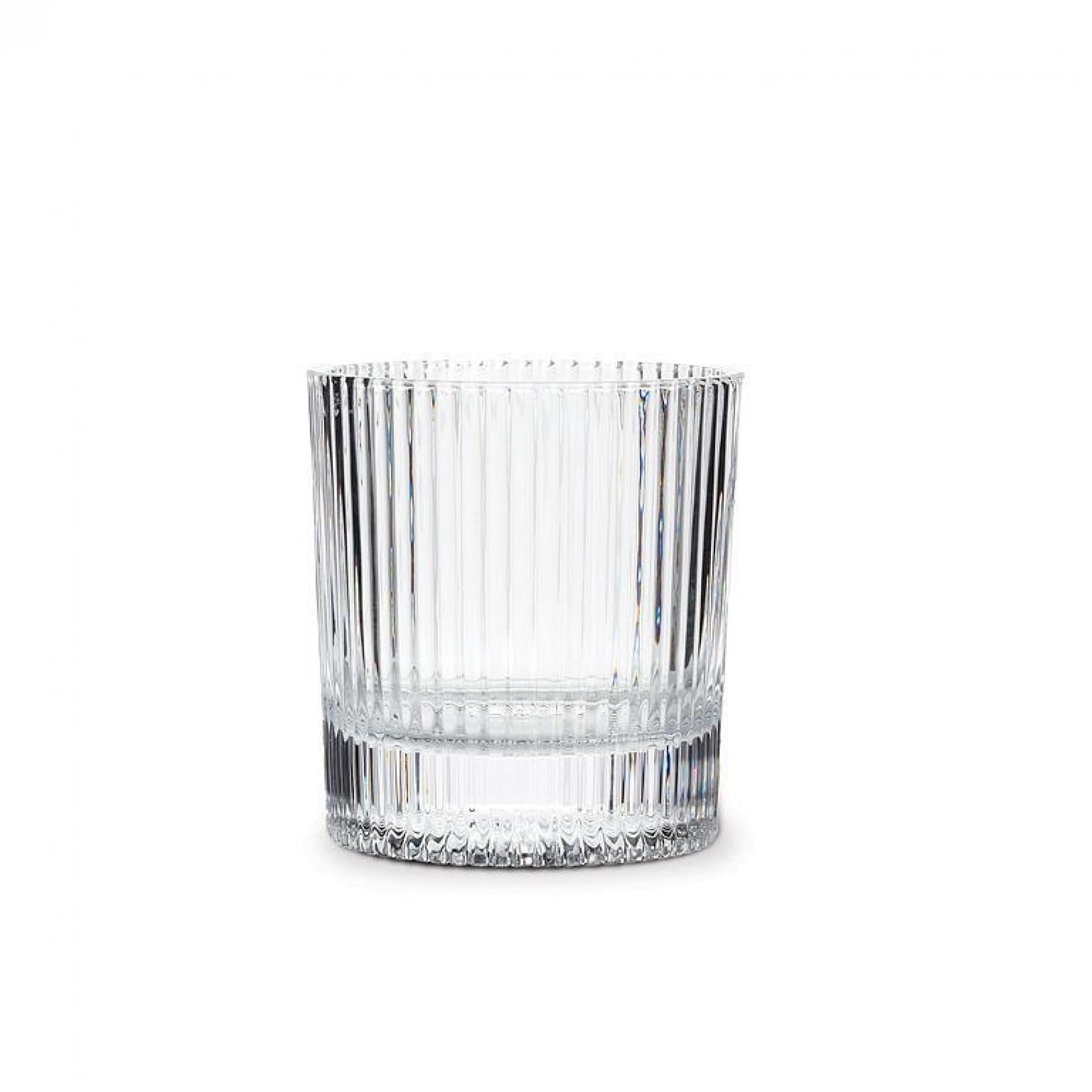 Click here for Unbranded Set Of 4 Vertical Optic Tumbler Glass prices