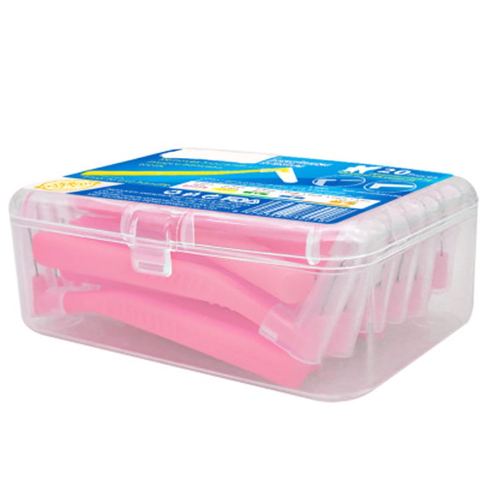 20 Pcs Interdental Brush Tooth Floss Brush for Teeth Toothpick with ...