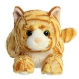 "Aurora Realistic Animals - Soft Medium Orange Flopsie - 12"" Ginger ...