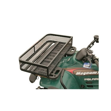 Costway ATV UTV Steel Cargo Hunting Rear Drop Basket Rack: Durable ...