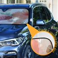 Car Sun Visor 53*23.5Inch Windshield Sun Shield Car Sun Curtain Car Sun ...