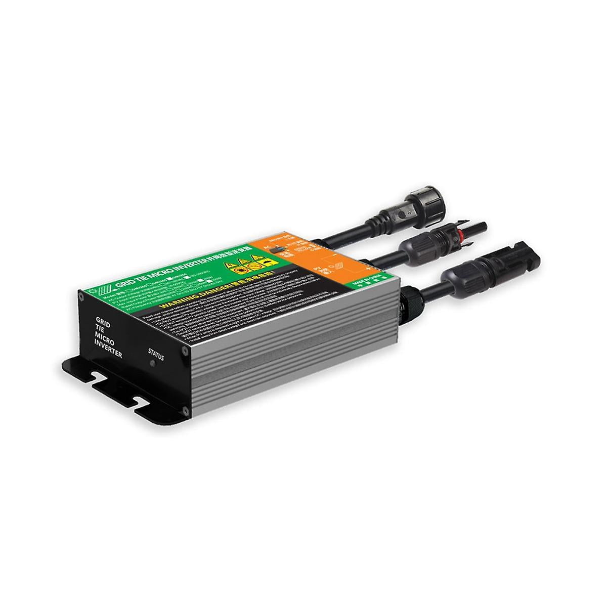 Mini inversor solar fotovoltaico MPPT de 350 W para conexión a red, CC ...
