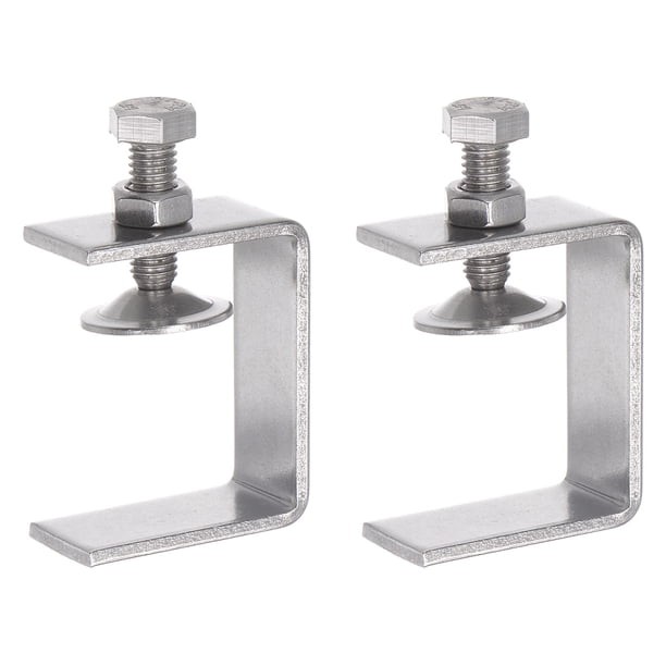 Uxcell Stainless Steel C-Clamp with 46mm Wide Jaw Opening for ...