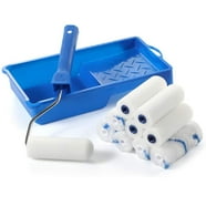 Pro Grade Paint Roller Tool Kit, Mini Paint Tray and Rollers, 10 Piece ...