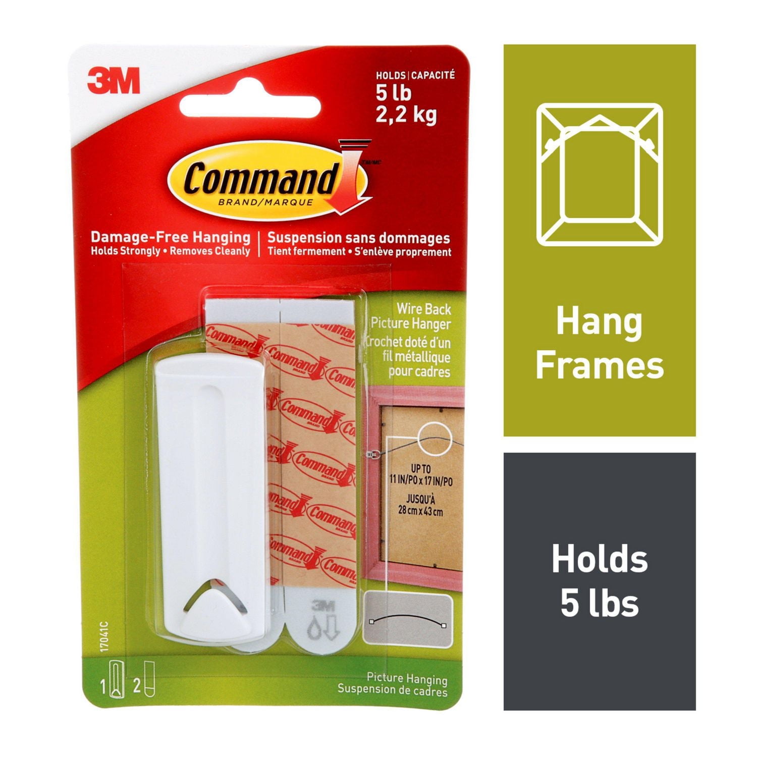 Click here for Command Wire Back Picture Hanger 17041c  Large L prices