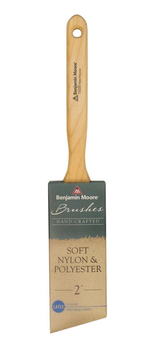 Benjamin Moore 2 in. W Soft Angle Paint Brush - Walmart.com