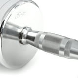 Free Shipping! CAP 50 lb Chrome Dumbbell with Contoured Handle for ...