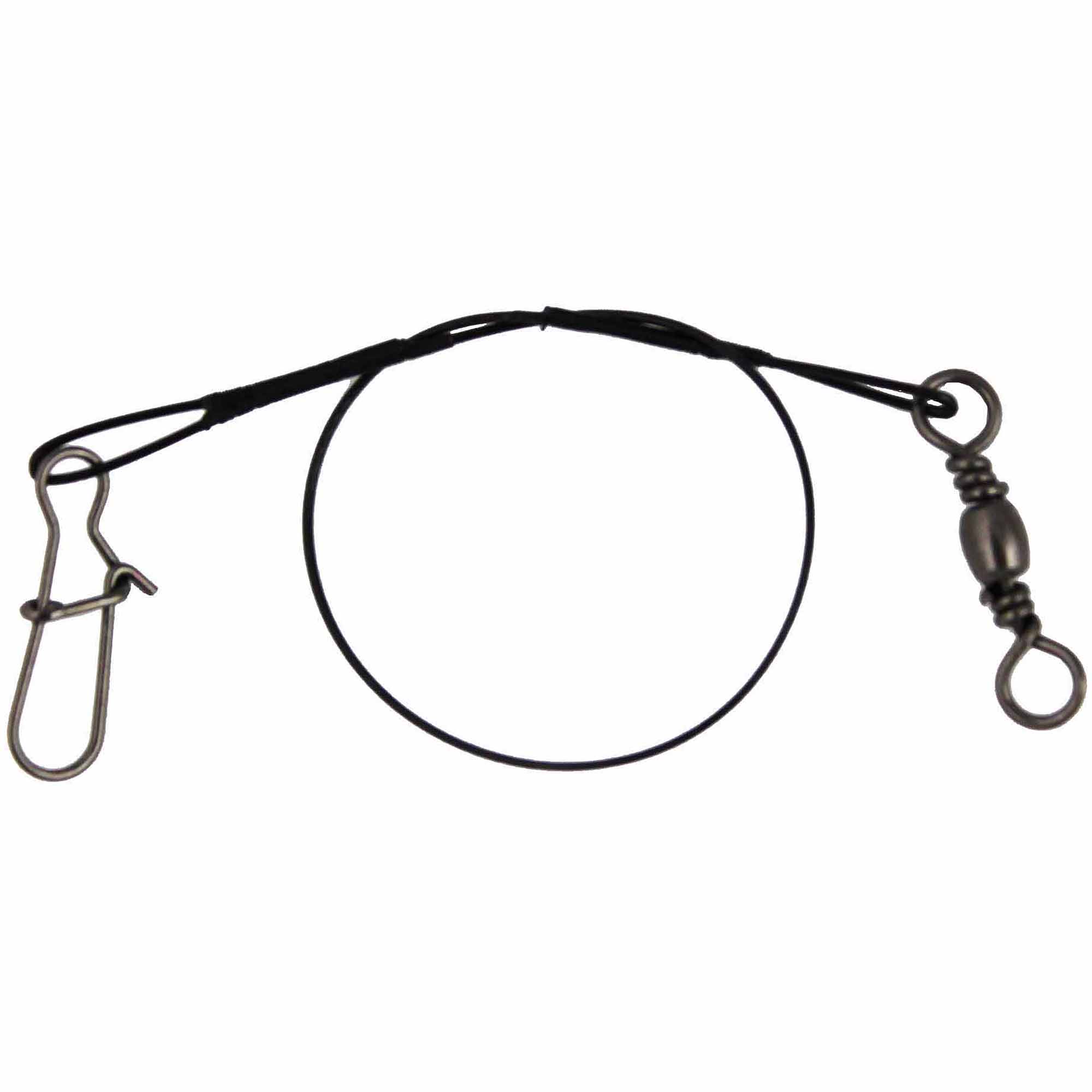 Mustad 45-Pound Wire Leader, Black, 6", 10 Pack - Walmart.com - Walmart.com