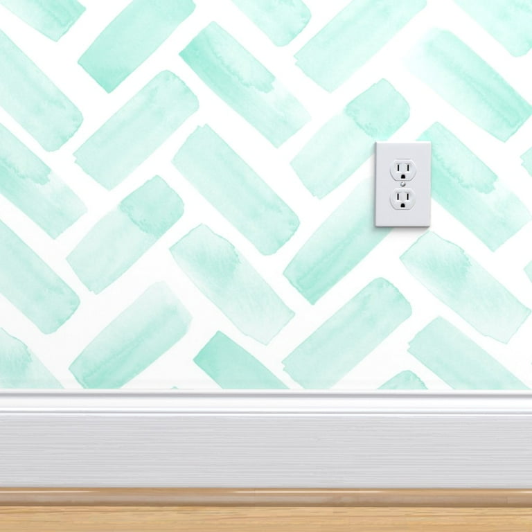 Aqua Chevron Background