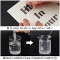 Plastic Stick and Stitch Embroidery A4 Non-woven Water Soluble Fabric ...