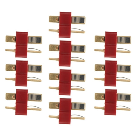 Loewten Male T Connector,10Pcs T Plug Connector 13.010 Heavy Current ...