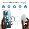 Surlong Clear Magnetic Phone Case For Iphone 12 Case 12 Pro Case