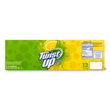 Great Value Twist Up Lemon Lime Soda Pop, 12 fl oz, 12 Pack Cans ...