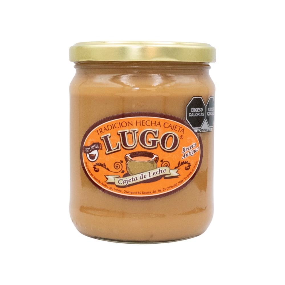 Cajeta Lugo Frasco Mediano 640 g 100% Leche de Vaca LUGO Cajeta 640 g ...