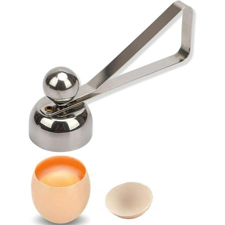 Egg Cracker Topper, Stainless Steel Ball Head Style Egg Opener Egg ...