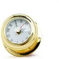 MB Ship's Clock Solid Brass Nautical Ships Maritime Timekeeper ...