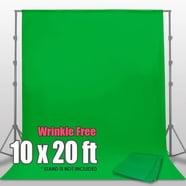 LS Photography 10x20 ft Gray Photo Backdrop Chromakey Screen for Photo ...