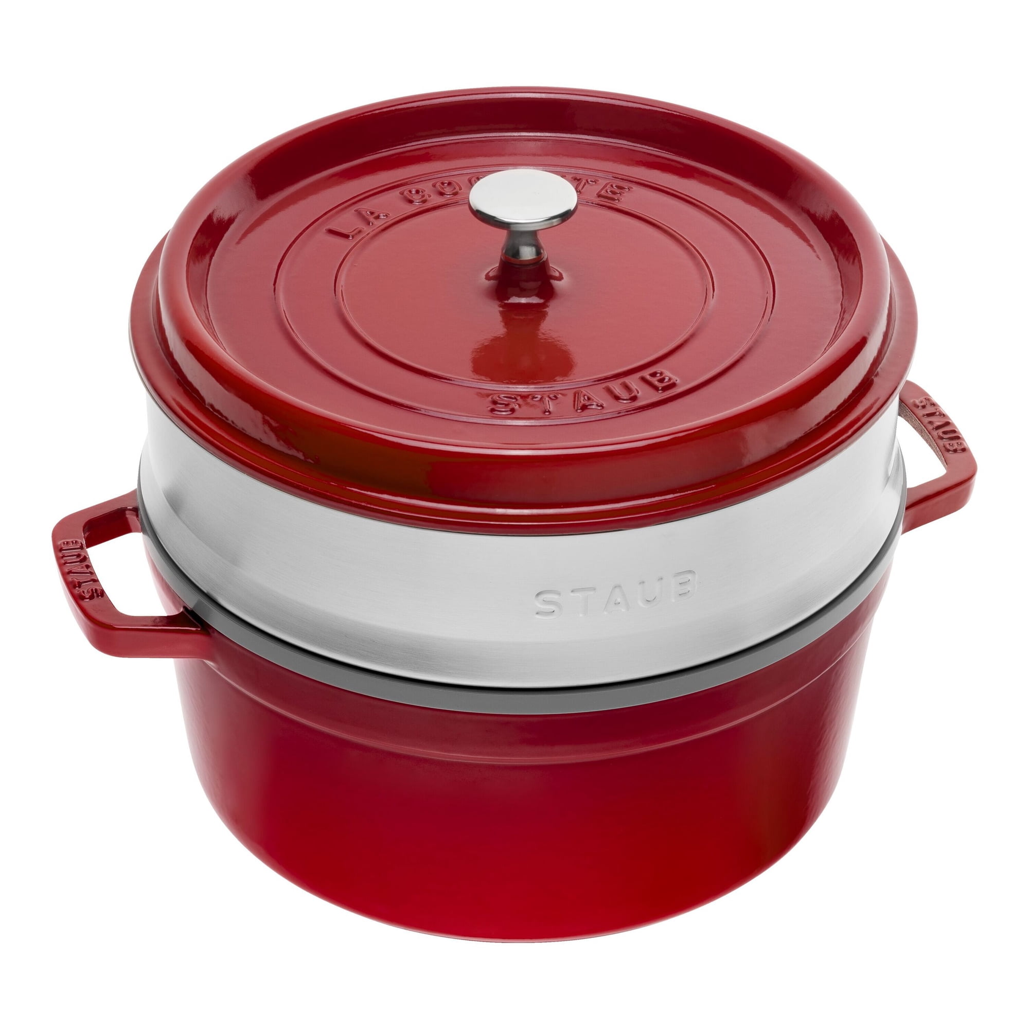 Click here for Staub La Cocotte 5.25 L Cast Iron Round Cocotte Wi... prices