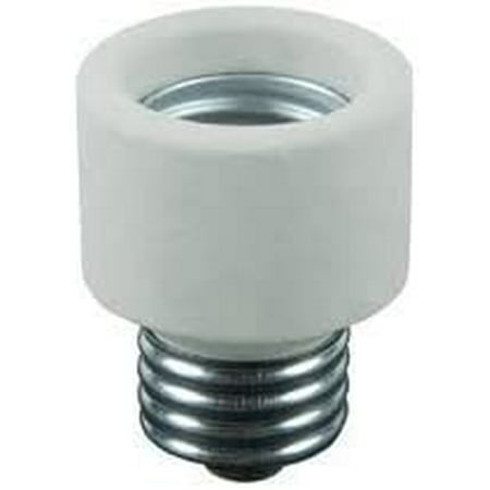 Medium Base To Medium Base Light Bulb Socket Porcelain Extender / E26 1 ...