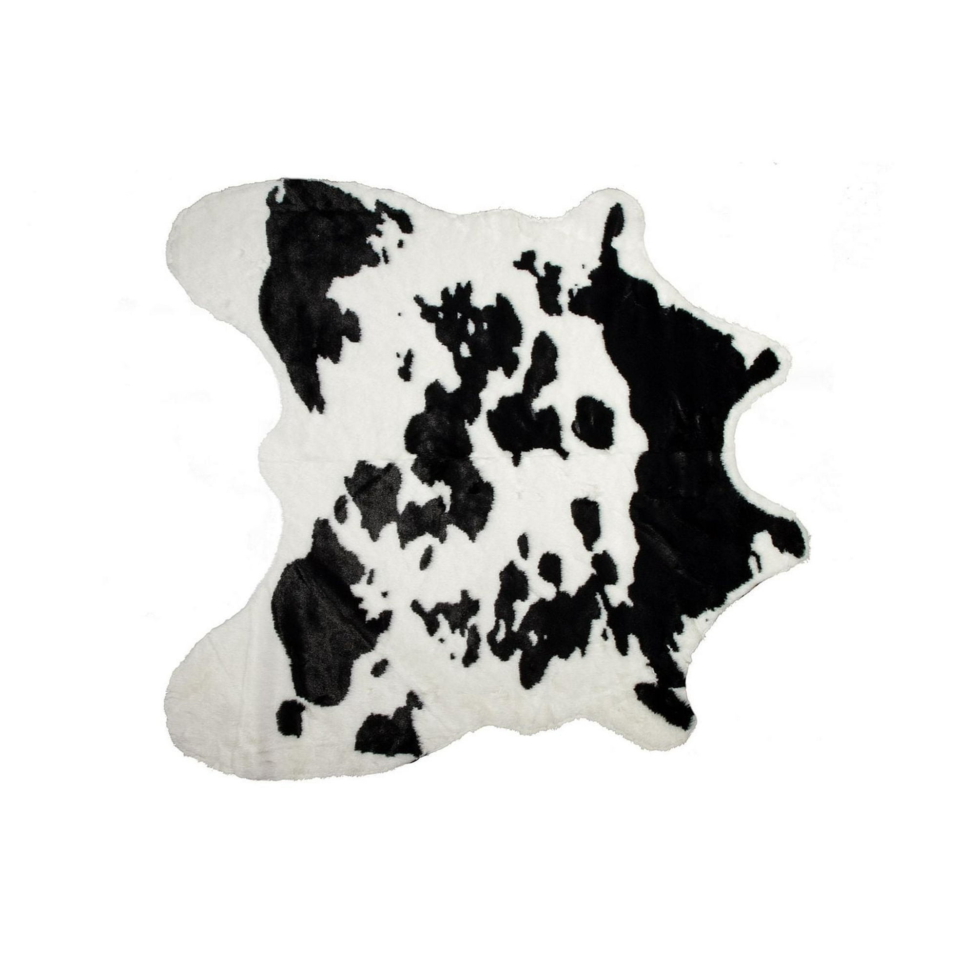 Click here for H-Luxe Faux Fur Cowhide Rug 4 X 57 prices