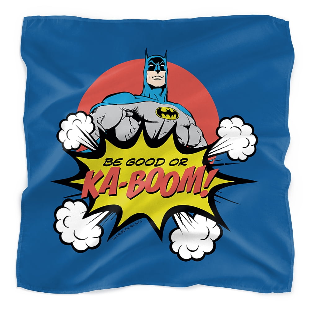 Batman Kaboom Bandana (21 in x 21 in) - Walmart.com