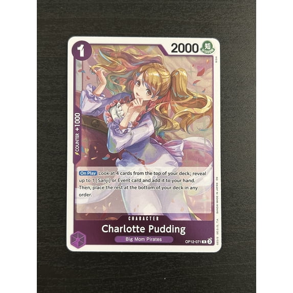 2023 Bandai One Piece Card Game Pillars of Strength Charlotte Pudding ...