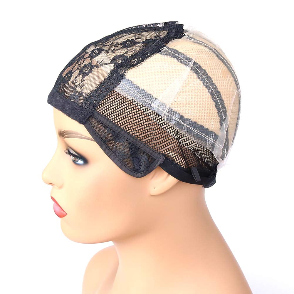 Weaving Cap for Making Wig with Adjustable Strap Dissolved Paper Wig ...