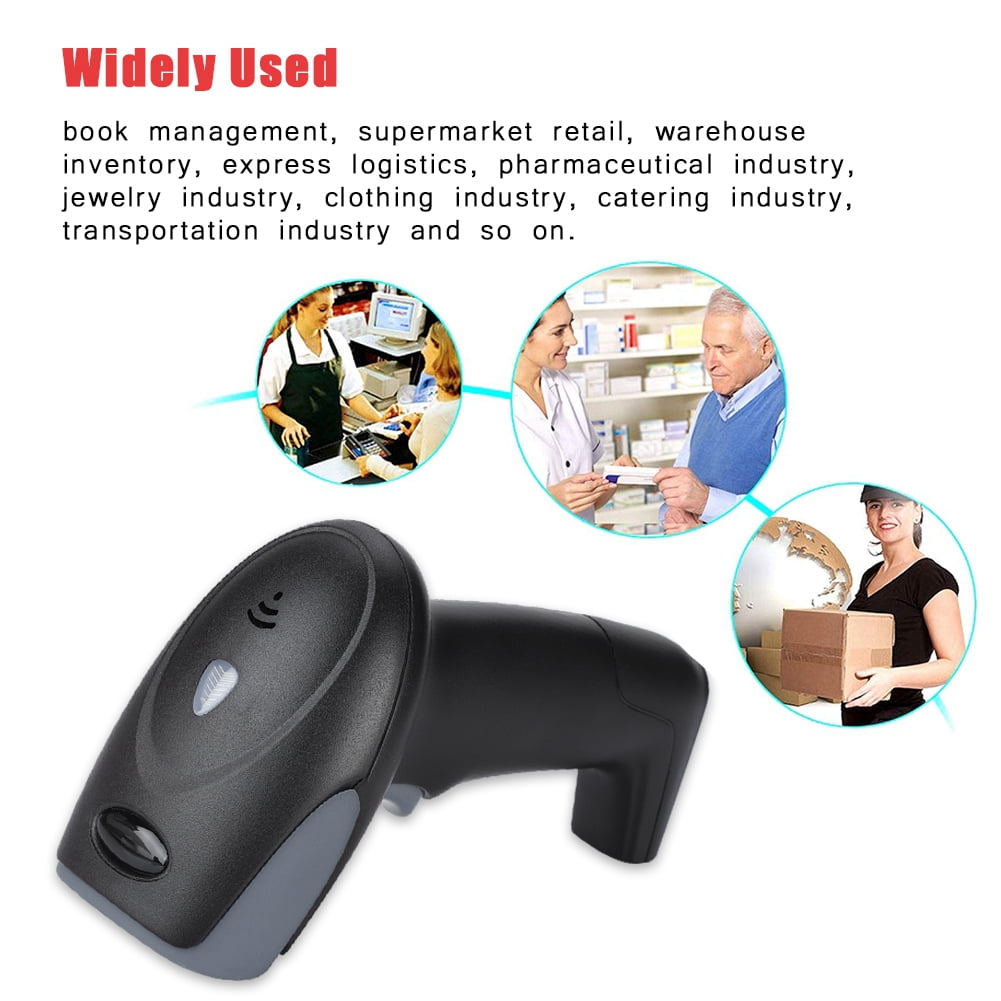 Buy Barcode Reader Scanner Bar Scanner, 1D Scanner, USB Bar Scanner ...