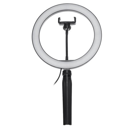 10inch Ring Light with Tripod Stand,LED Camera Selfie Circle Light with ...