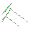10 Count Stainless Steel Fishing Swivels 3 Way T Shape Snap for ...