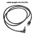 AOOOWER Professional Triggers Cable USB C To 5.5x2.5mm 90 Degree Angled ...