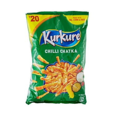 Indian Food Snacks - Kurkure Masala Munch Chips, Pack of 3 from India ...