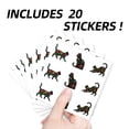20 Sheet Self-Adhesive Paper Decorative Stickers for Party Decorative ...