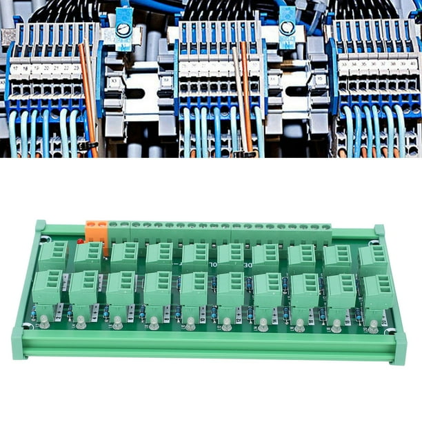 FLAMEEN Automated Industry,3‑Wire Terminal Block,Terminal Block 3‑Wire ...